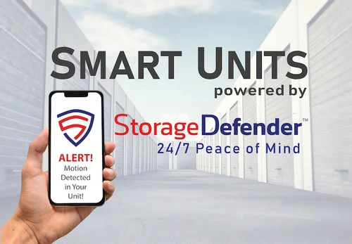 Smart Units with StorageDefender | Right Move Storage